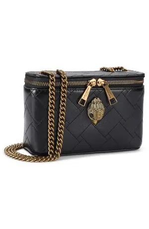 Kurt Geiger Mini Kensington Leather Vanity Crossbody Bag