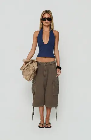 Princess Polly Daily Define Halter Tank Top
