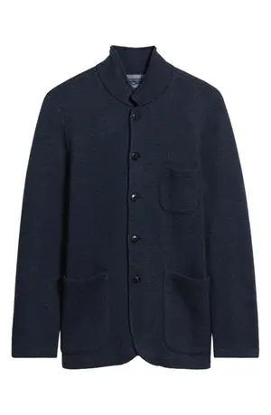 Grayers Nelson Jacquard Swacket - Navy