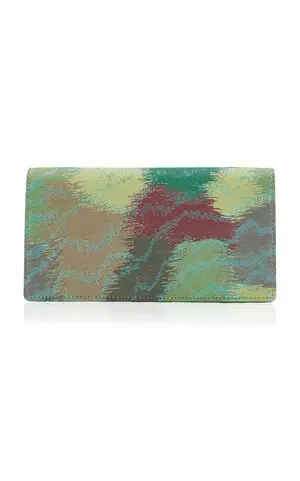 CHRISTIAN LOUBOUTIN Bettina Printed Jacquard Clutch