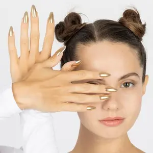 3H NAILS En Agemedium Almond Press-on Nails