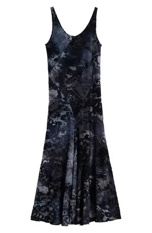Desigual Strappy Knit Midi Dress