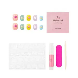 3H NAILS Shellyshort Square Press-on Nails