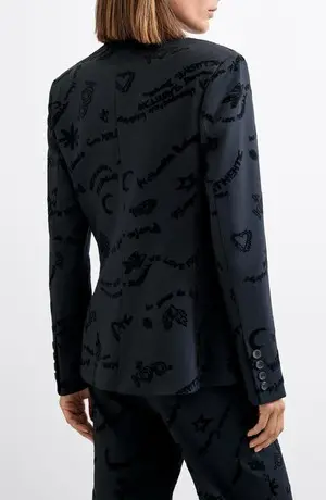 Desigual Fluid Knit Blazer