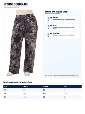 24SEVEN COMFORT APPAREL Essential Curvy Elastic Waistband Long Flared Pants