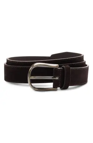 Allen Edmonds Leather Belt - Brown