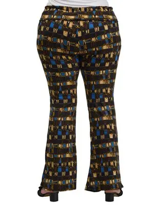 24SEVEN COMFORT APPAREL Elevate Curvy Elastic Waist Pant