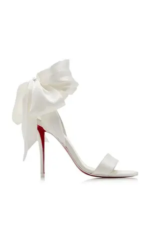 CHRISTIAN LOUBOUTIN Miss Z 100mm Satin Sandals