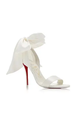 CHRISTIAN LOUBOUTIN Miss Z 100mm Satin Sandals