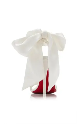 CHRISTIAN LOUBOUTIN Miss Z 100mm Satin Sandals