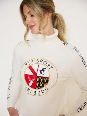 THE LITTLE TAILOR Sport Roll Neck Ski Sweater