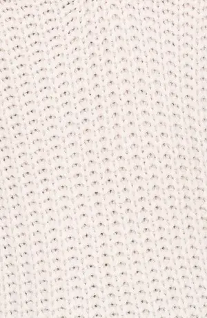 PETAL & PUP Fitzgerald Pointelle Polo Sweater