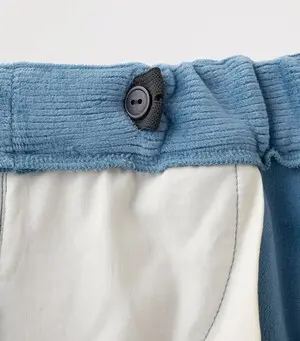 MIKI HOUSE Corduroy Pucci Logo Trousers