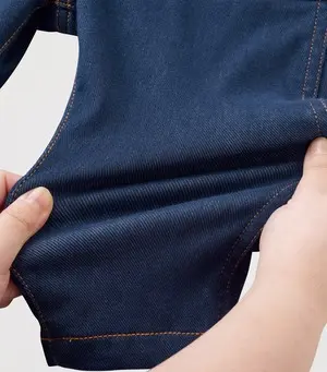 MIKI HOUSE Teddy Bear Appliqué Jeans