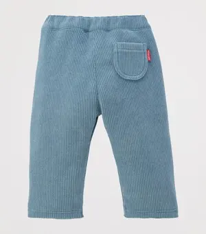 MIKI HOUSE Corduroy Embroidered Trousers