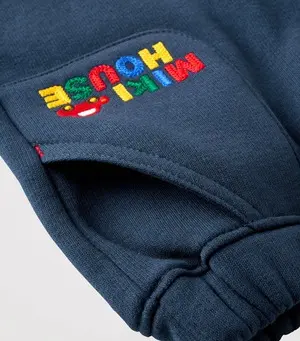MIKI HOUSE Jersey Appliqué Sweatpants
