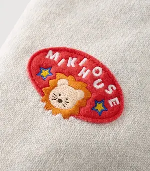 MIKI HOUSE Classic Bear Appliqué Sweatshirt