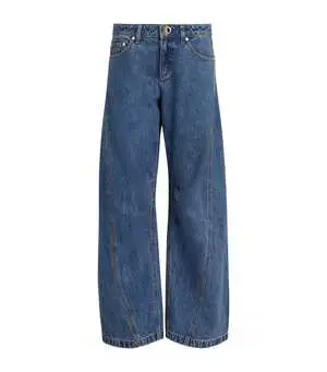 Cult Gaia Wide-leg Anber Jeans - Blue
