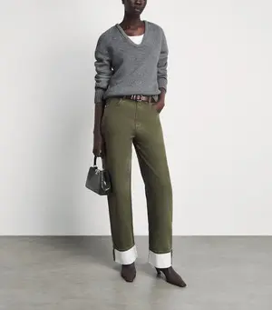 Tory Burch Wool U-neck Sweater