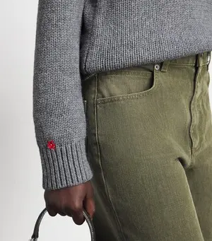 Tory Burch Wool U-neck Sweater