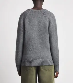 Tory Burch Wool U-neck Sweater