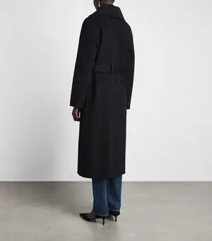 Vince Wool-cashmere Wrap Coat
