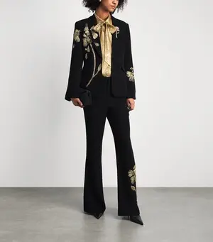 Cinq À Sept Gilded Peony Camillia Blouse