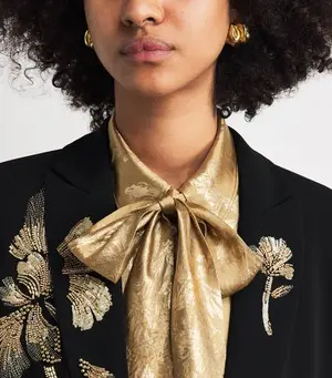 Cinq À Sept Gilded Peony Camillia Blouse