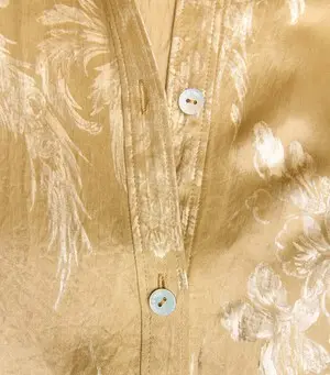 Cinq À Sept Gilded Peony Camillia Blouse