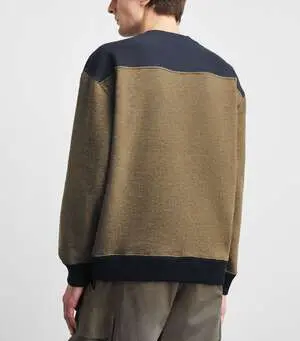 JW Anderson Wool-blend Half-zip Sweatshirt