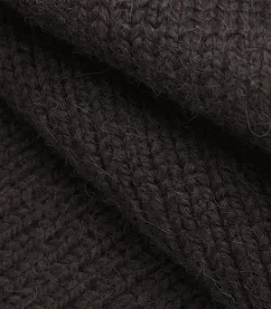 Our Legacy Merino Wool-alpaca Mock Roundneck Sweater