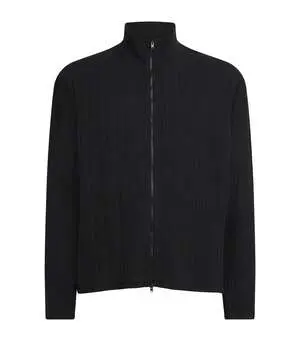 Our Legacy Shrunken Full-zip Cardigan - Black