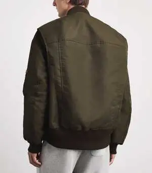 JW Anderson Oversized Tipped Hem Bomber Jacket