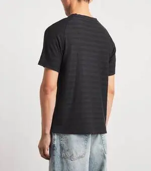 Our Legacy Wool-blend Stripe Arcade T-shirt