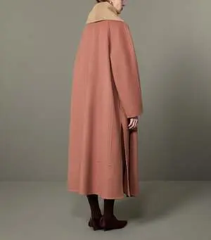 Max Mara Cashmere Reversible Foulard Coat