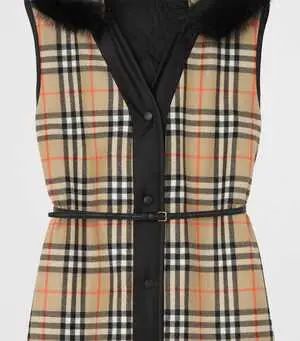 Burberry Reversible Check Gilet