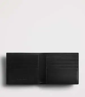 Bottega Veneta Leather Intrecciato Bifold Wallet