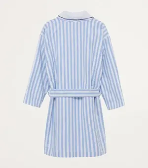 Trotters Cotton Striped Felix Bathrobe