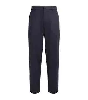 Fred Perry Woven Tape Track Sweatpants - Navy