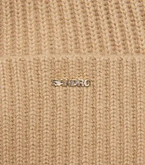 Sandro Wool-cashmere Beanie
