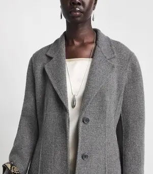 FFORME Wool Noah Longline Trench Coat