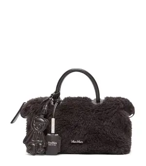 Max Mara Teddy Top-handle Bag - Brown