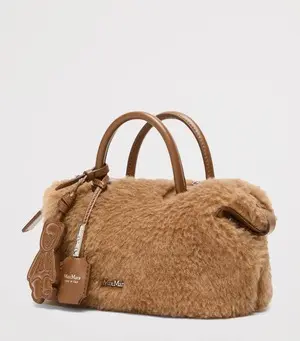 Max Mara Teddy Top-handle Bag - Beige