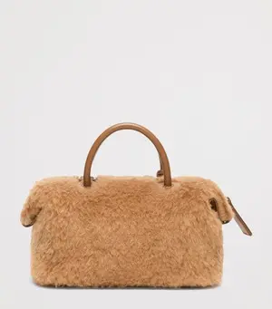 Max Mara Teddy Top-handle Bag - Beige