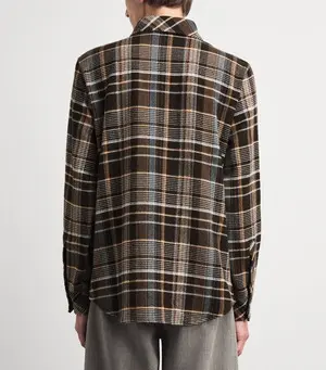 GOD'S TRUE CASHMERE Cashmere Plaid Wilderness Shirt