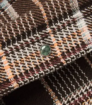 GOD'S TRUE CASHMERE Cashmere Plaid Wilderness Shirt