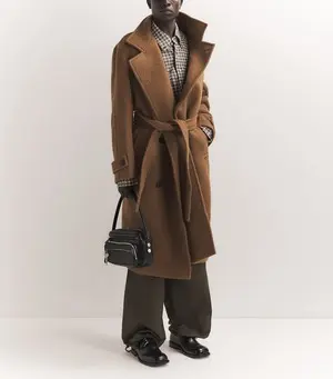 WOOYOUNGMI Wool-blend Belted Overcoat