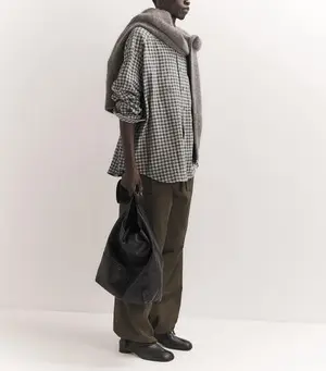 WOOYOUNGMI Cotton-wool Check Shirt