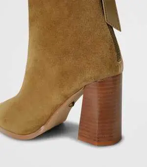 Kurt Geiger Suede Lilly Heeled Ankle Boots