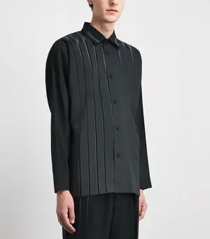 Issey Miyake Pleated Dawn Ray Shirt